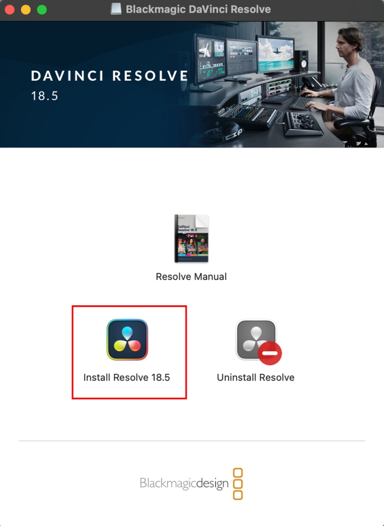 DaVinci Resolve 18 のインストールメモ | Oval Design Studio
