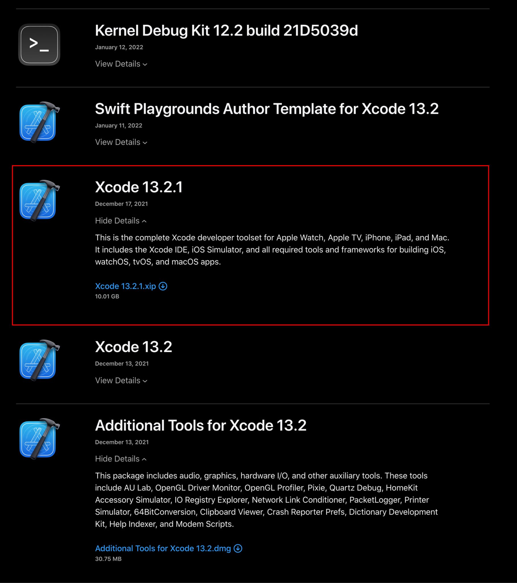 古いバージョンのMac OSに過去のバージョンのXcodeをインストールする手順 | Oval Design Studio